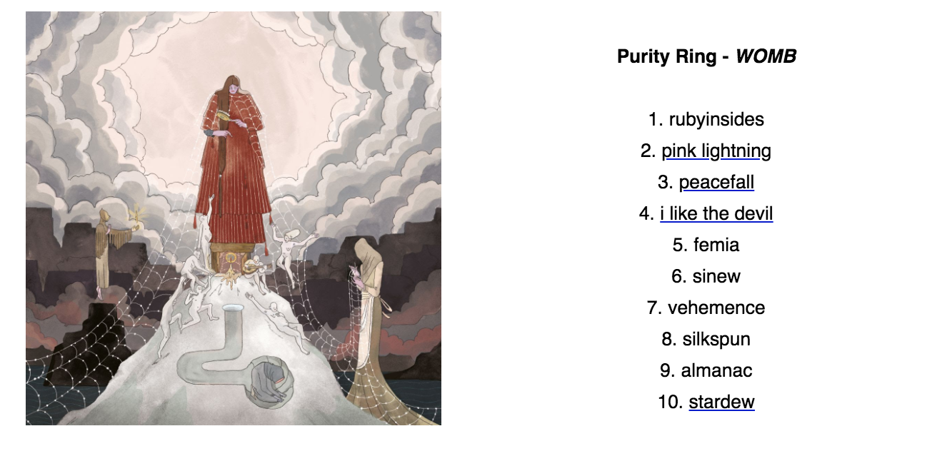 PURITY RING Share video for 'stardew' | THE LABEL